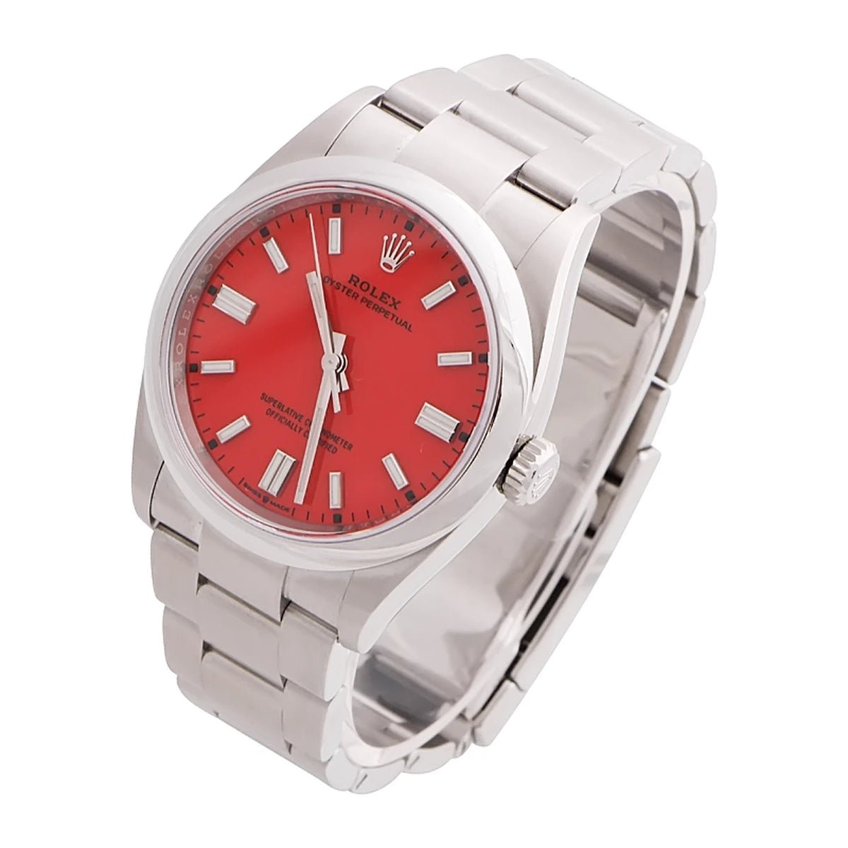 Luxurious Design Of The Rolex OP Coral Red Watch– BEAUTY BAR