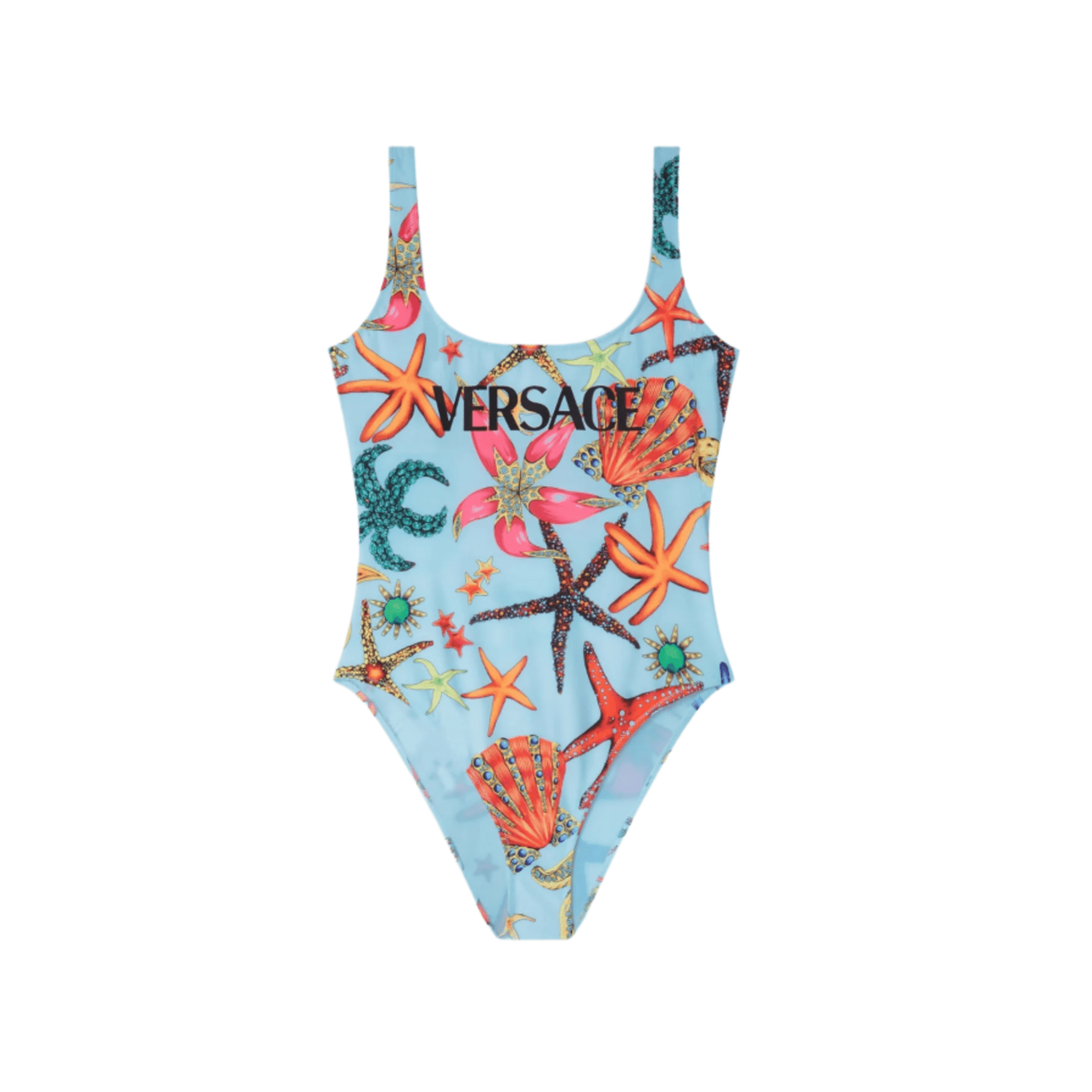 Versace Starfish Swimsuit Sky Blue - BEAUTY BAR